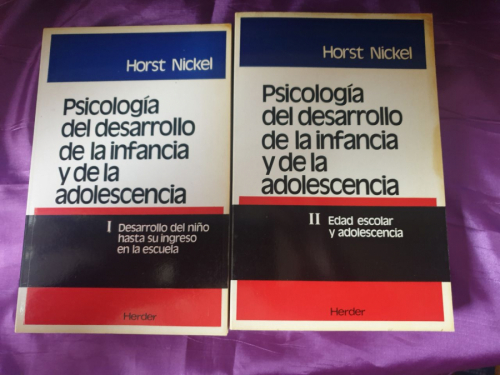 Psicología Del Desarrollo De La Infancia Y De La Adolescencia Tomo I Y Ii